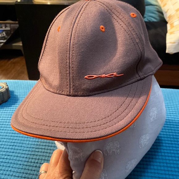 Oakley | Accessories | Oakley Skater Hats Brown With Orange Accents ...